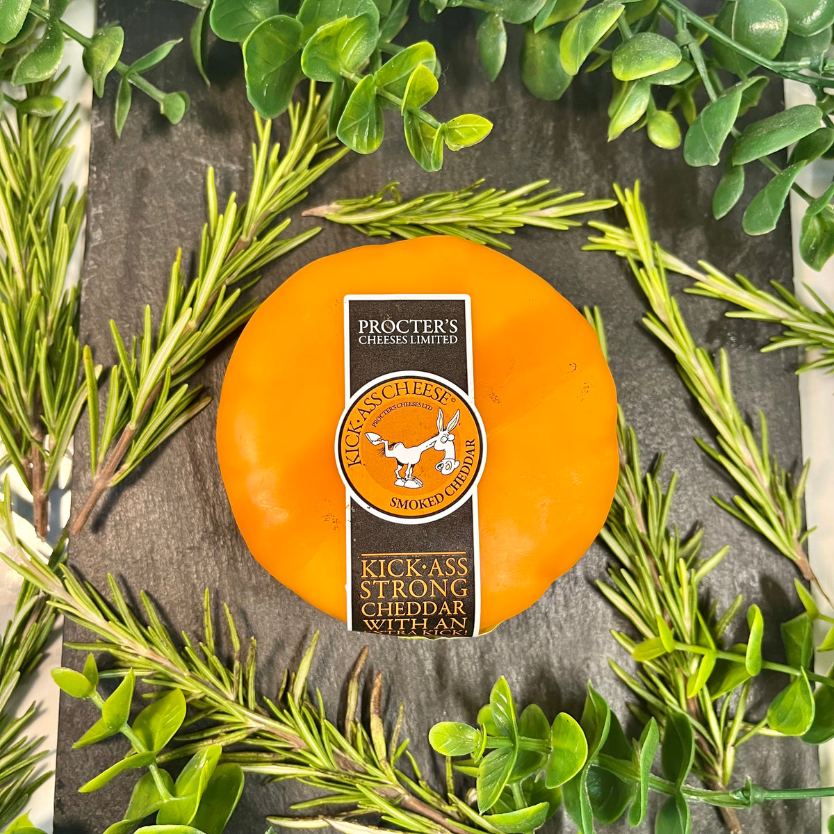 Kick Ass Cheese - Smoked Cheddar Cheese